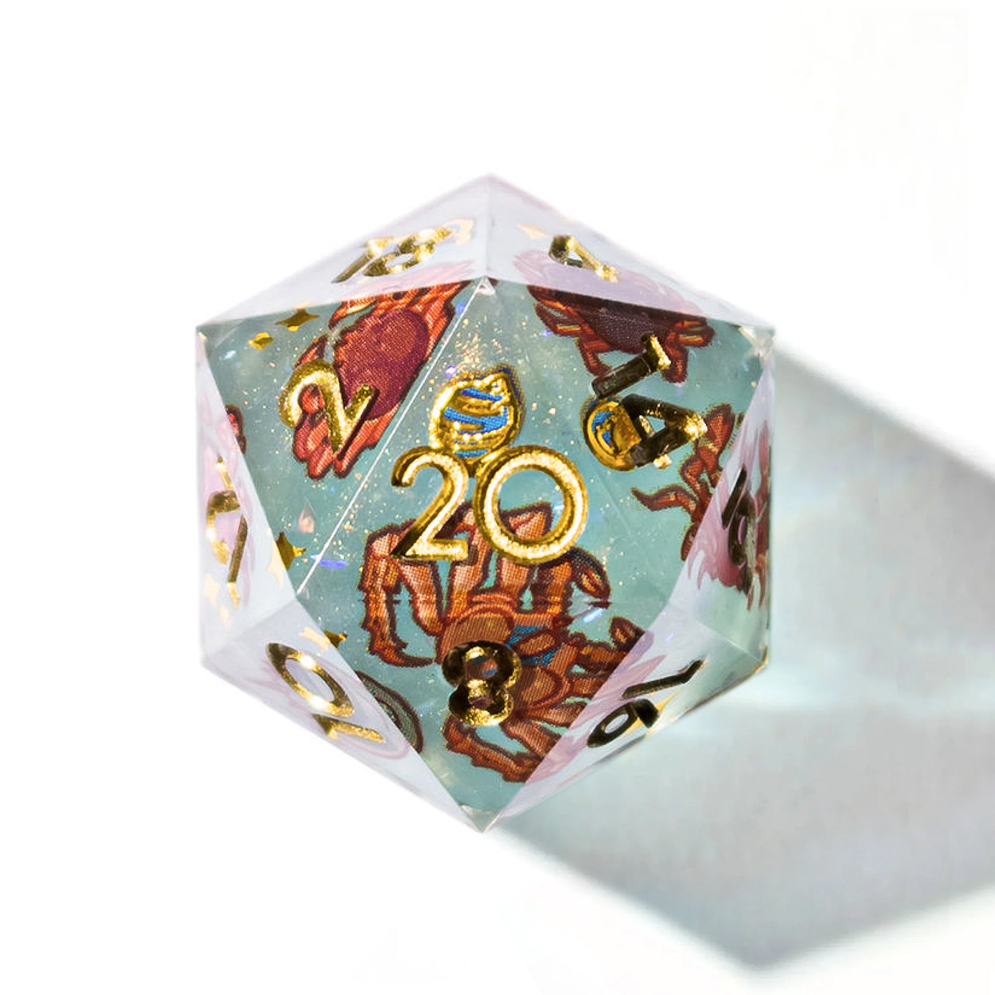Crabs 7-Piece Iconic Dice Set | Dispel Dice®