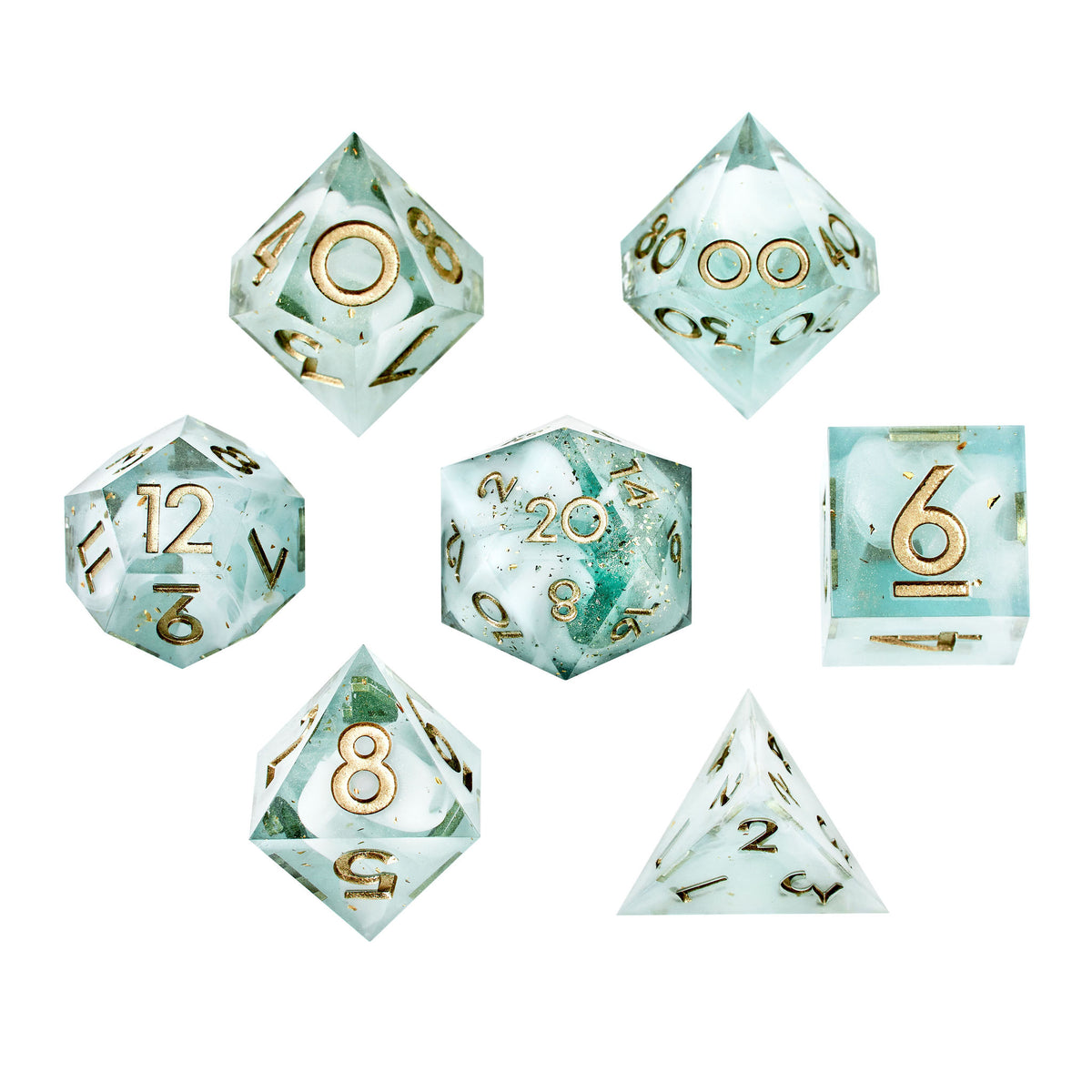Cloudscape Premium DnD Dice Set | Dispel Dice®