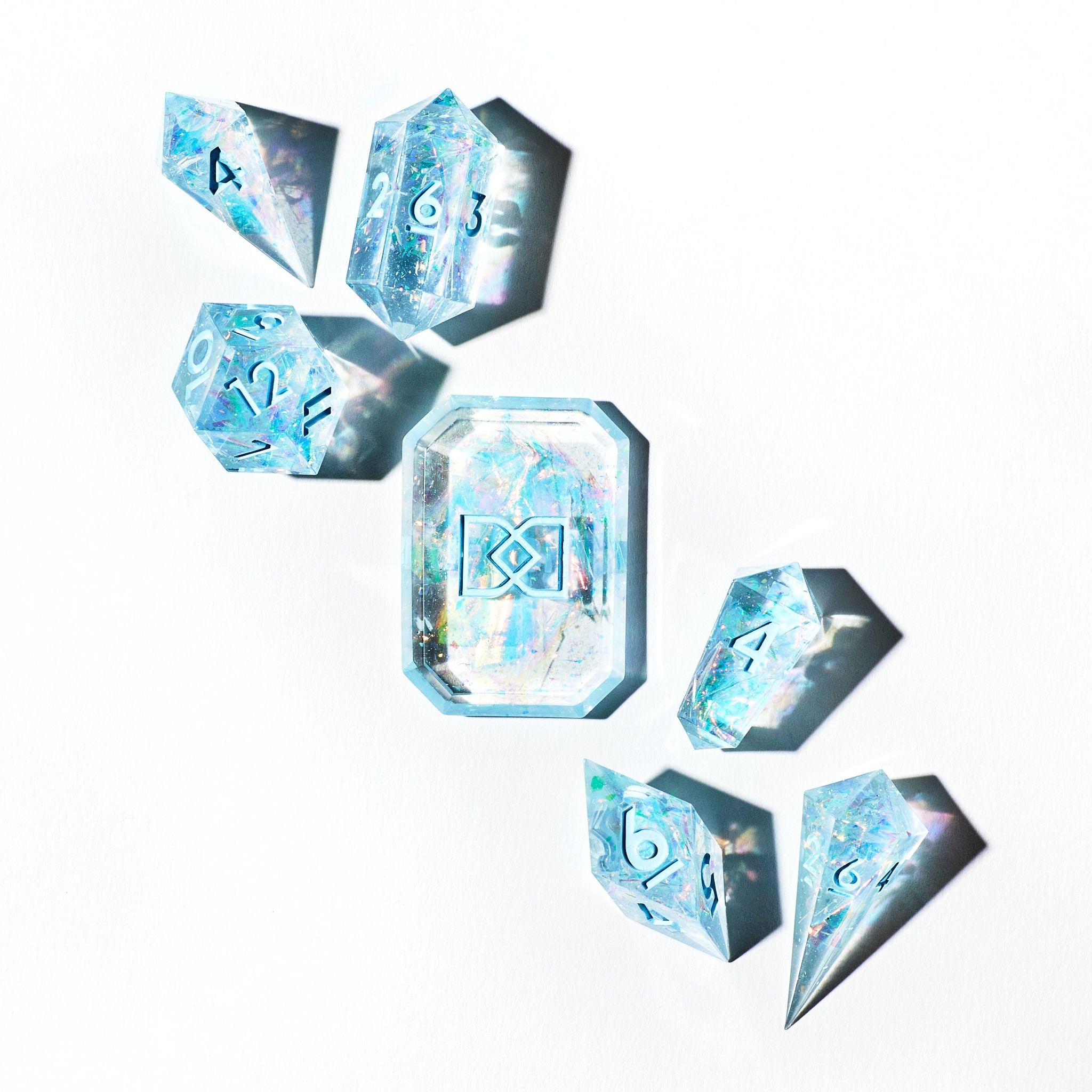 Girl's Best Friend Jewel Shape Dice Set | Dispel Dice®