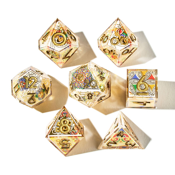 Danqing 7-Piece Iconic Dice Set | Dispel Dice®