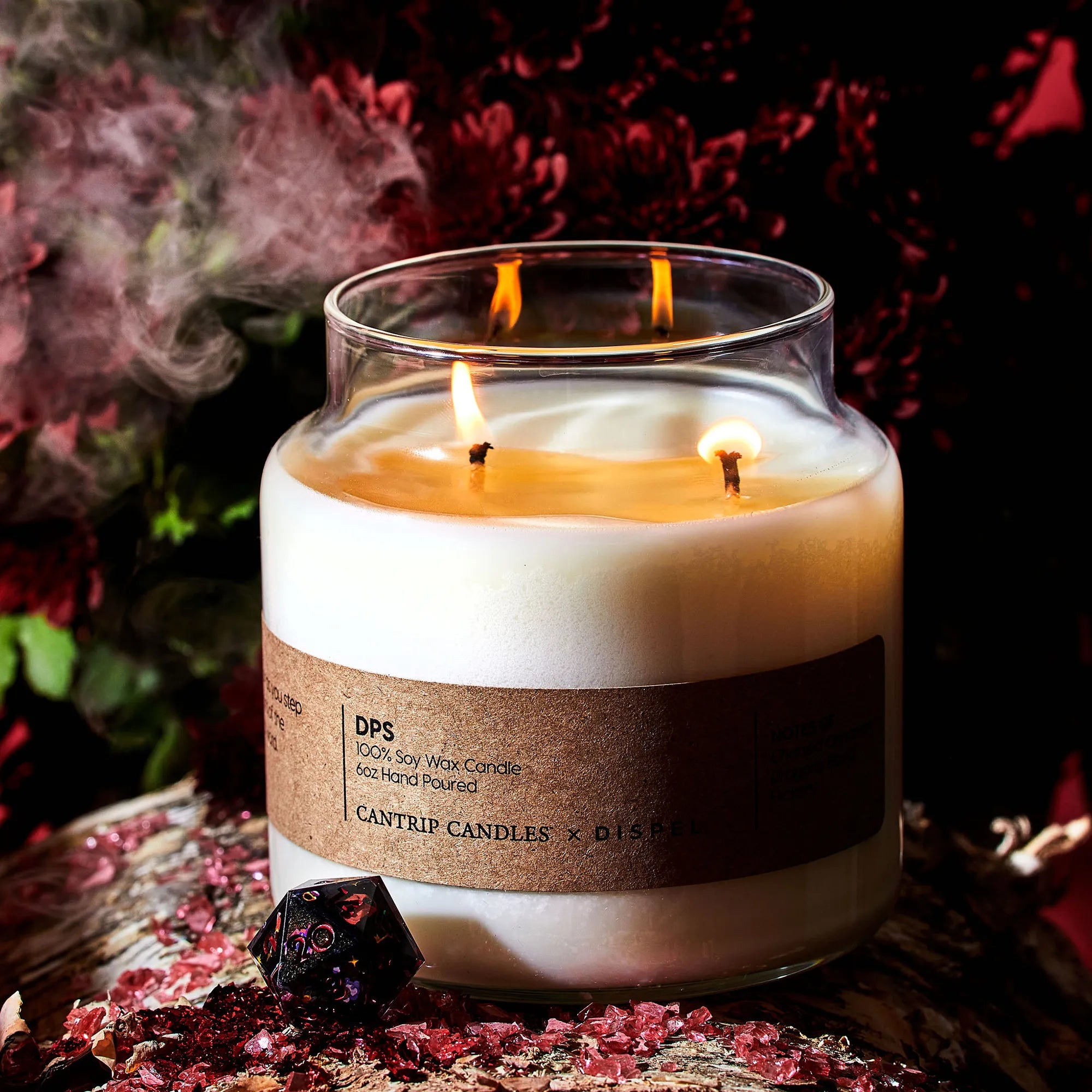 DPS Scented Soy Wax Candle | Dispel x Cantrip Candles