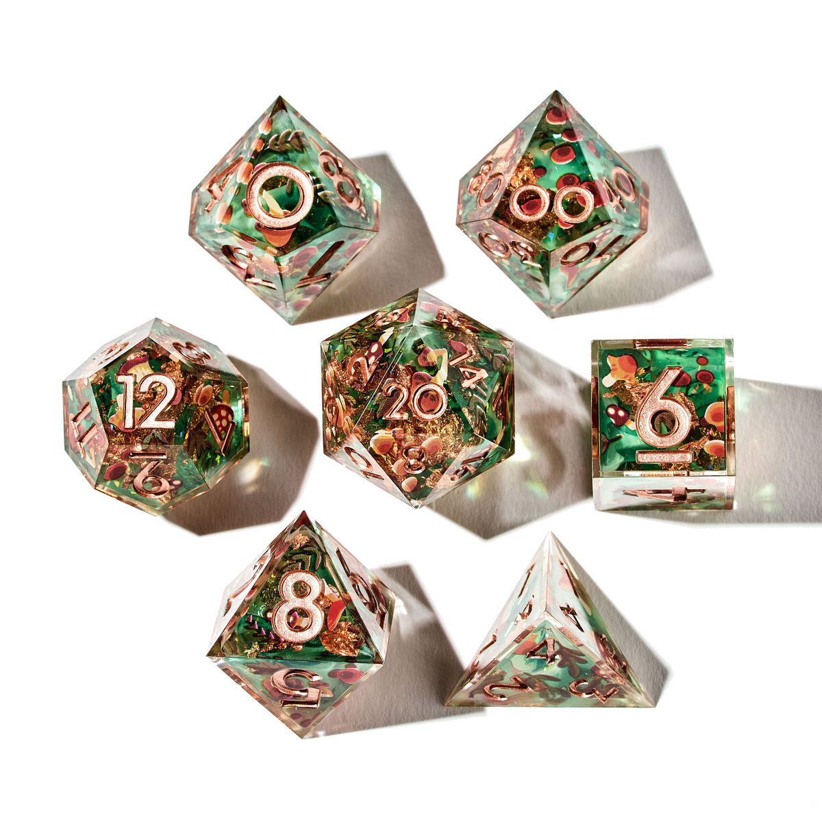 Fairy Circle 7-Piece Iconic Dice Set | Dispel Dice®