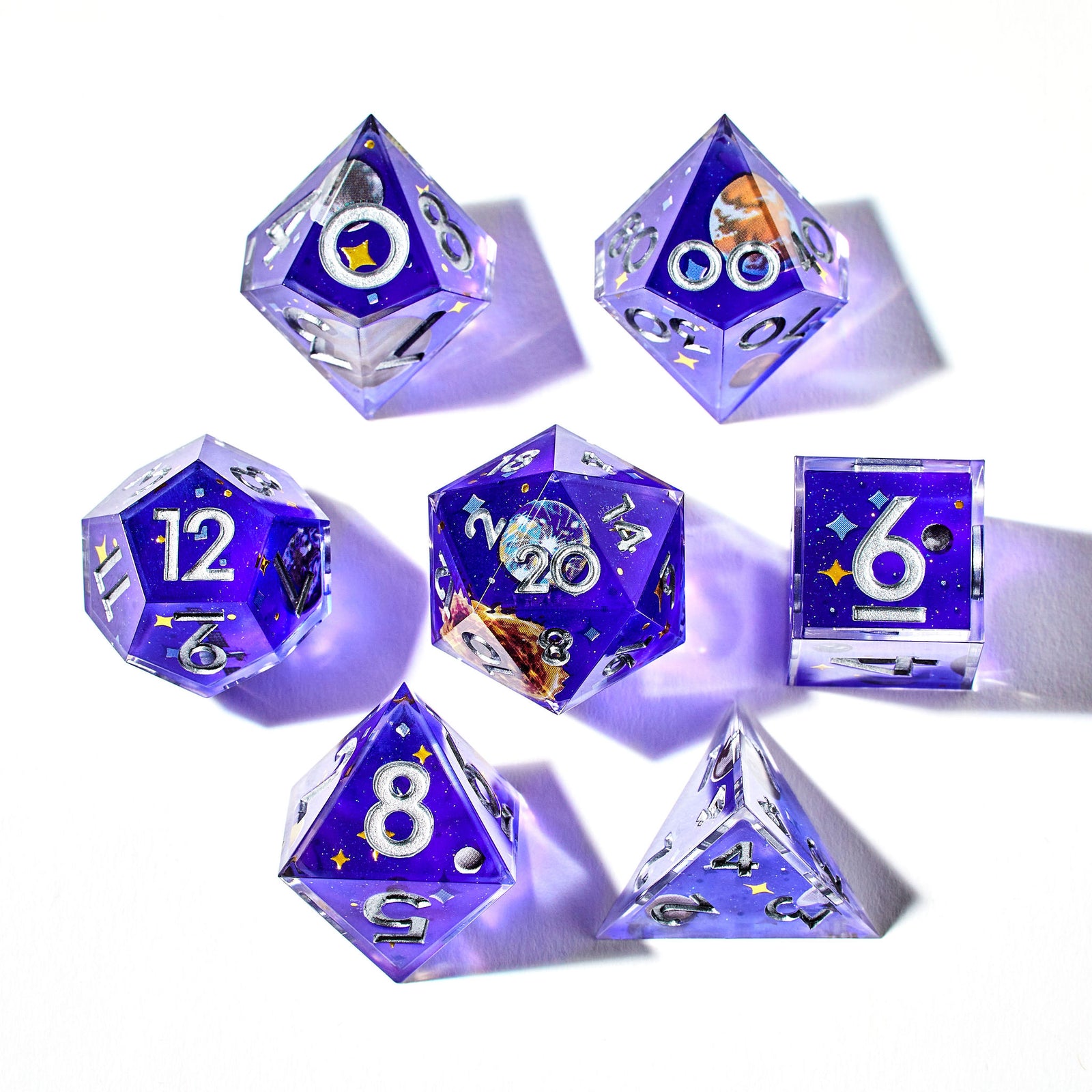 Home Sweet Home 7-Piece Iconic Dice Set | Dispel Dice®