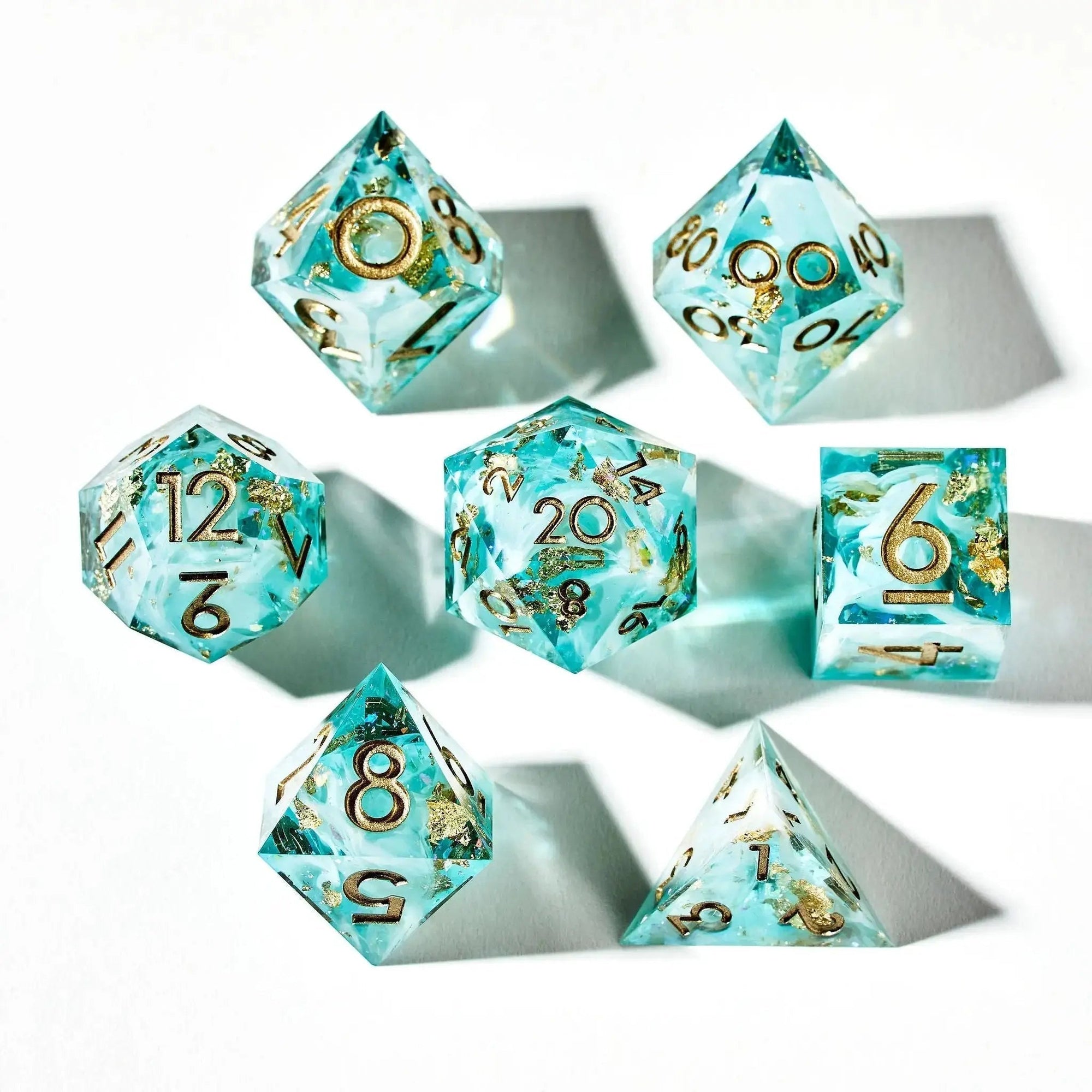 Lagoon Premium DnD Dice Set | Dispel Dice®