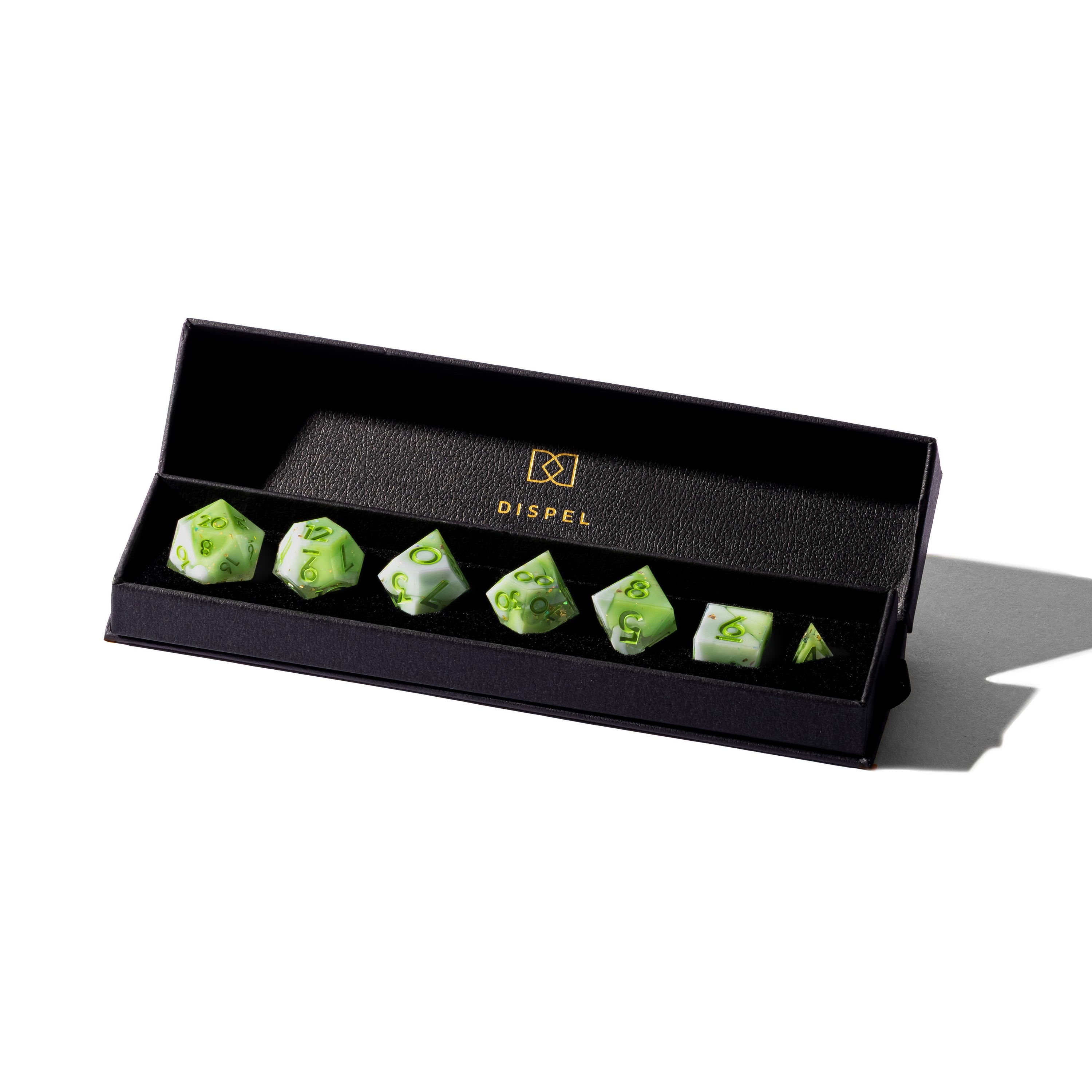 Matcha 7-Piece Polyhedral Dice Set | Dispel Dice®