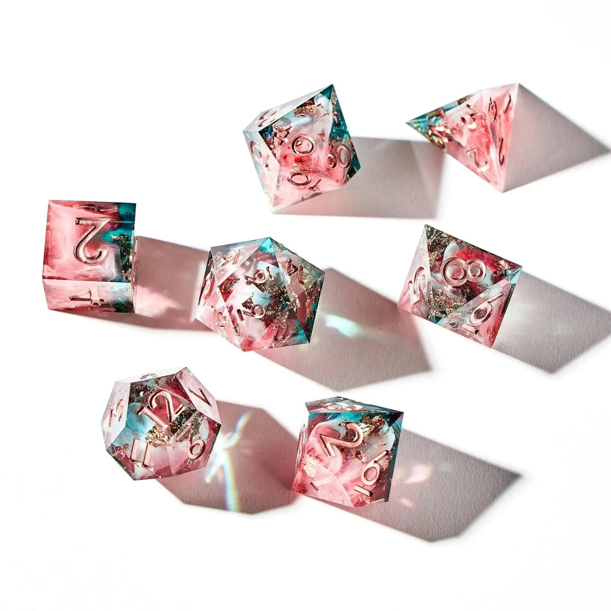 Nova Blossom Premium DnD Dice Set | Dispel Dice©