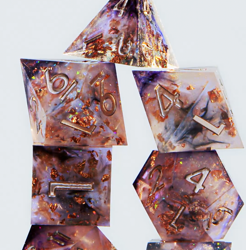 Crystal Rift Premium DnD Dice Set | Dispel Dice®