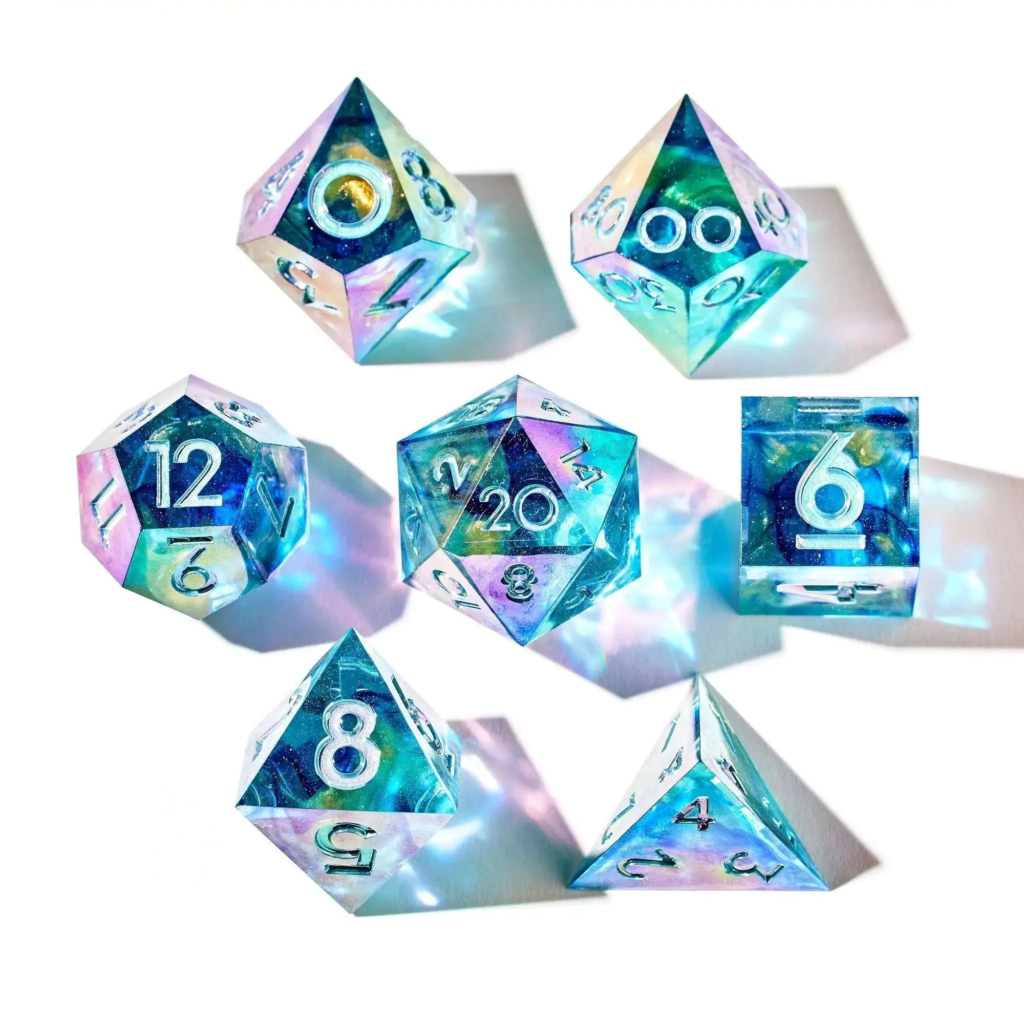 Siren's Tears Premium DnD Dice Set | Dispel Dice®