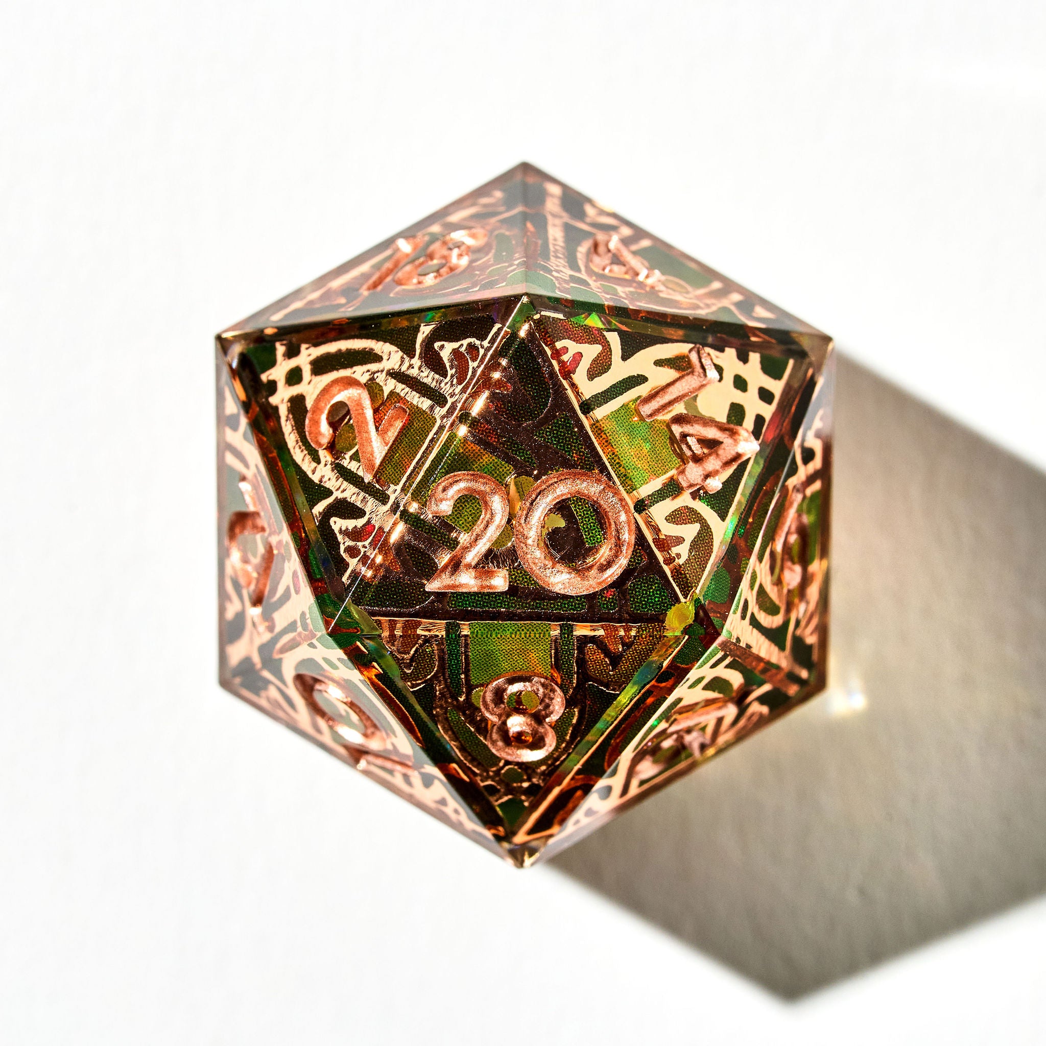 Verdant Cathedral 7-Piece Iconic Dice Set | Dispel Dice®